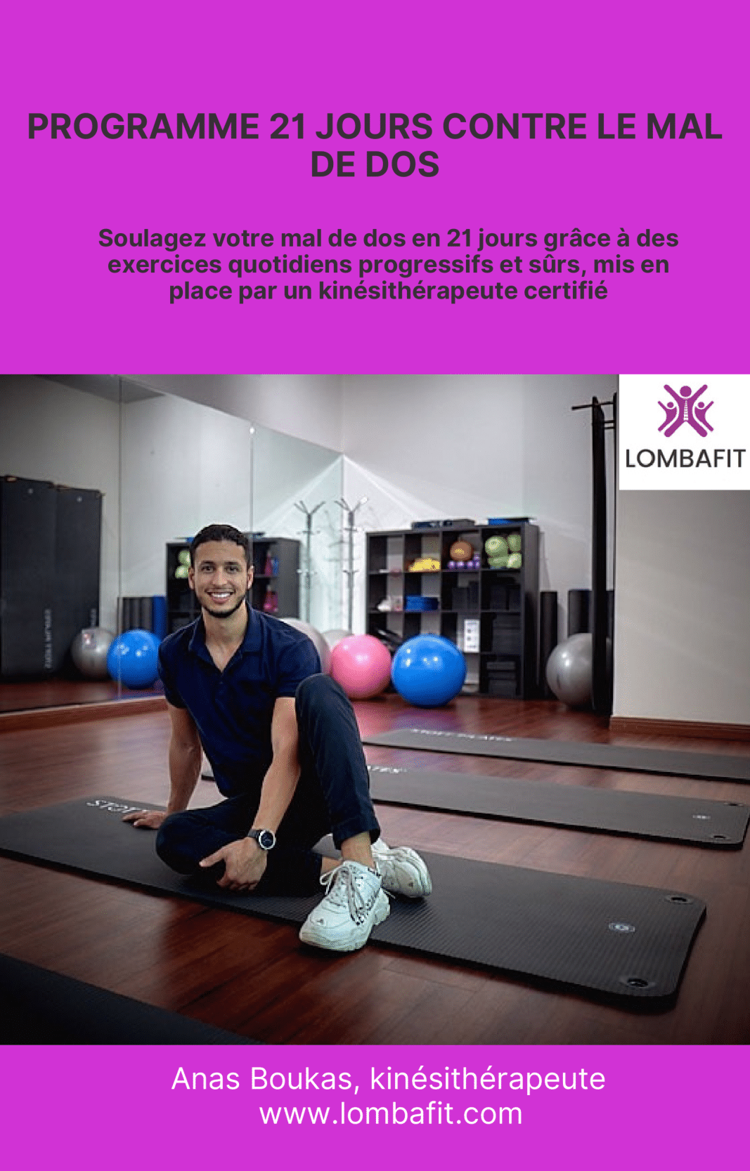 Programme 21 jours contre le mal de dos (inscription GRATUITE pour une ...