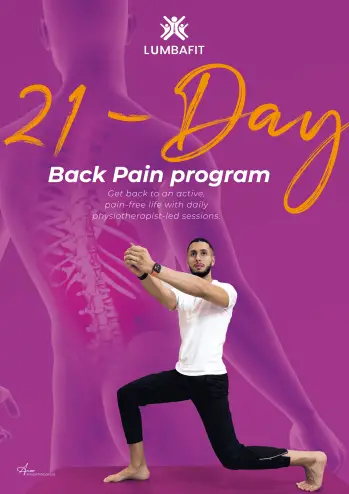 21-Day Back Pain Program (PDF Version) | Lombafit